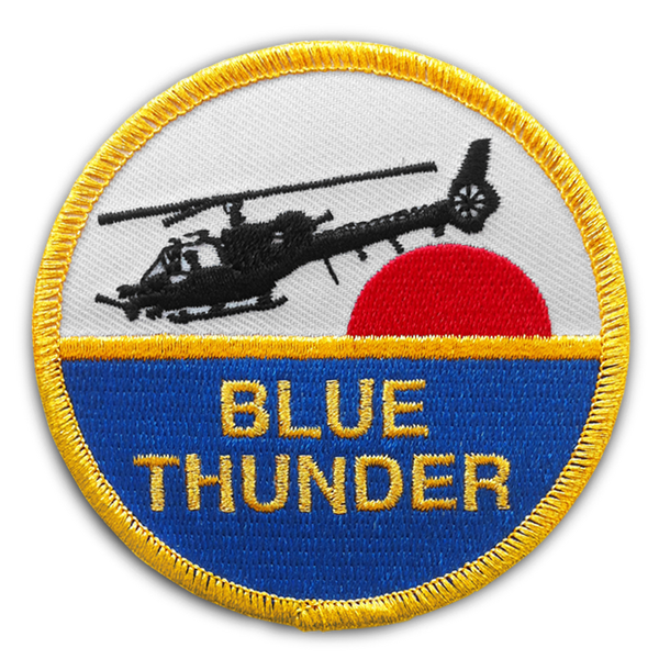 BLUE THUNDER PATCH – The Patch Parlour Collective